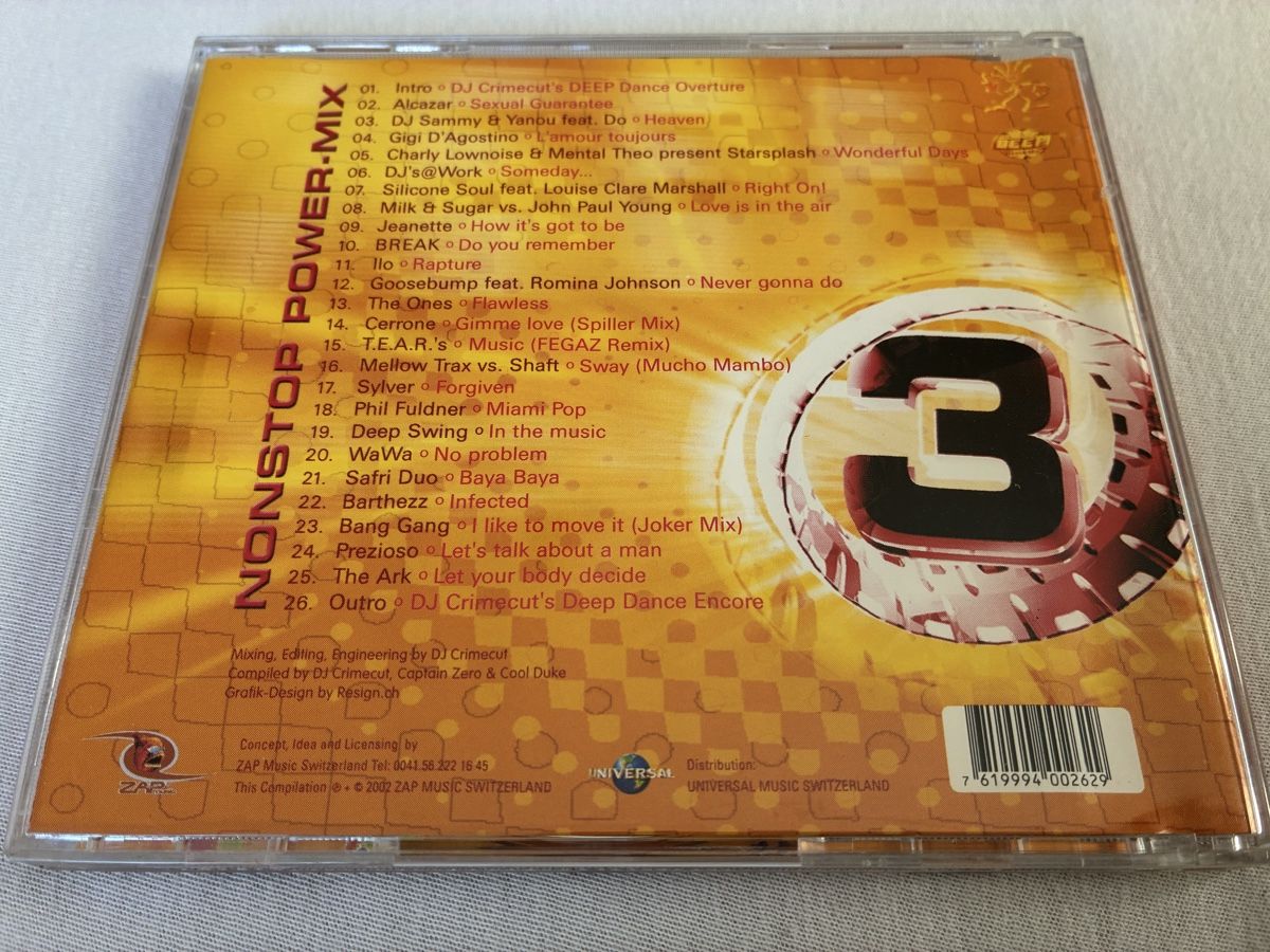 DJ Crimecut - Deep Dance-Mix 3 (2002) (Gebraucht) in Winterthur für CHF ...