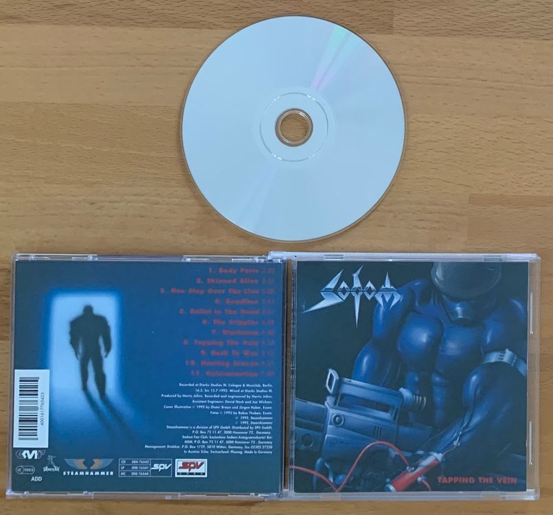CD - Sodom: Tapping the Vein - Steamhammer/SPV | Kaufen auf Ricardo