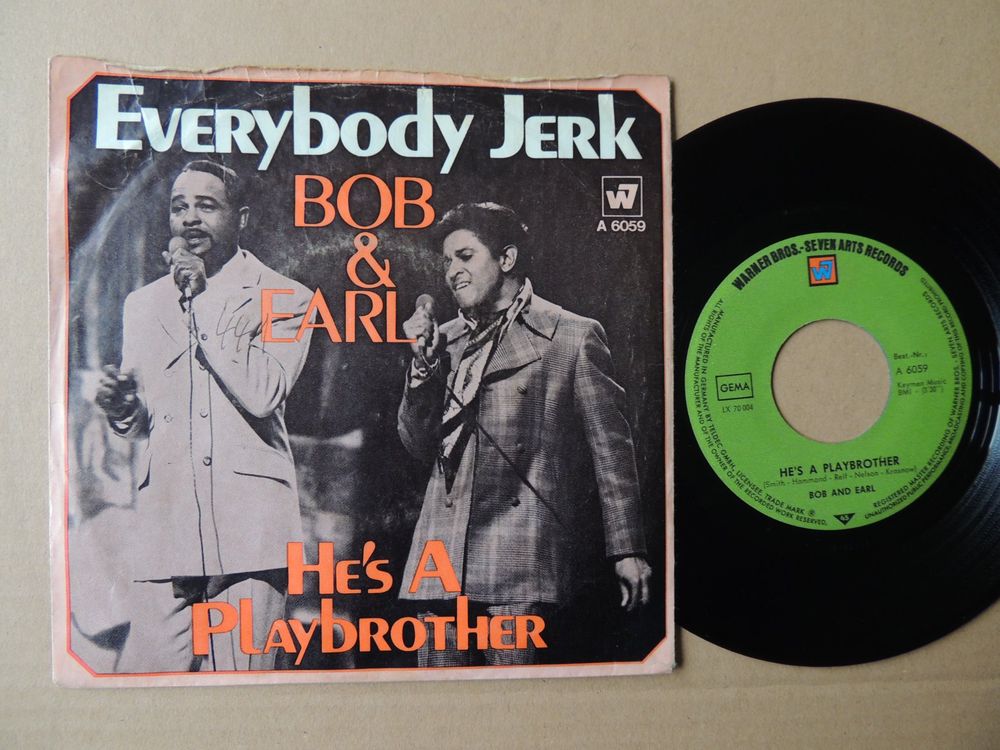 BOB & EARL everybody jerk - he's a playbrother (Gebraucht) in Waldenburg für CHF 5 – mit ...