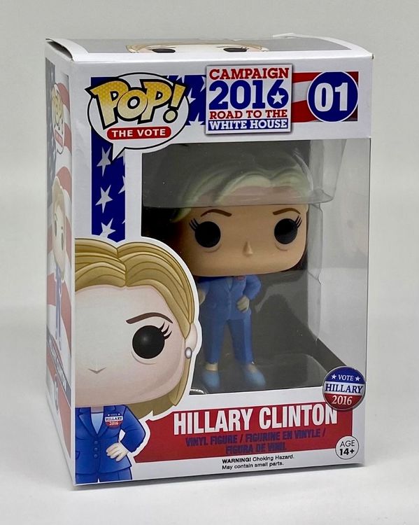 Funko Pop! Hillary Clinton #1, Road to the White House 2016 | Kaufen auf Ricardo