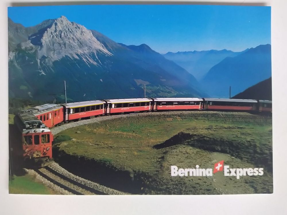 Rhb, auf der Alp Grüm, sauber alt ungelaufen | Kaufen auf Ricardo