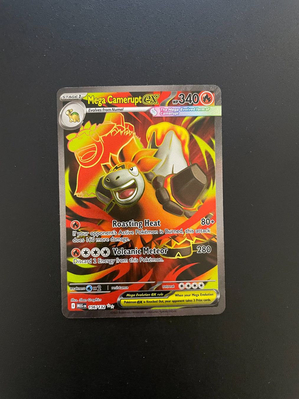 Pokémon Mega Evolution Mega Camerupt Ex 156/132 (Gebraucht) in Zürich ...