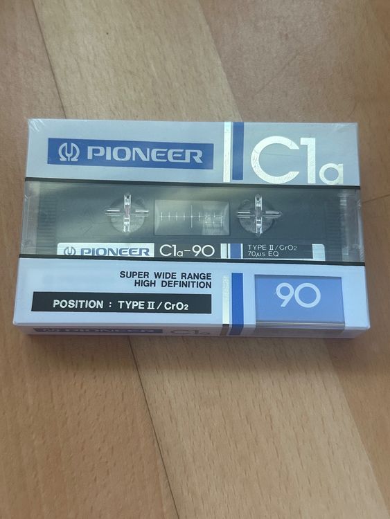 Leerkassette Pioneer C1a 90 Chrome Type II Japan NEU (Gebraucht) in Baden für CHF 19 – mit ...