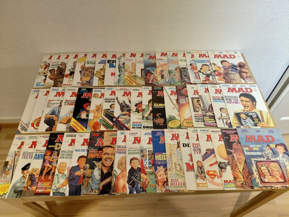 MAD Magazin 31 bis 300 + MÜD + BADman. Sehr guter Zustand (Gebraucht ...