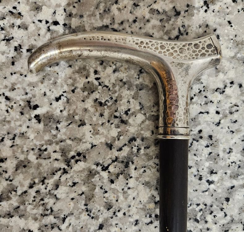 Spazierstock mit Silbergriff | Kaufen auf Ricardo