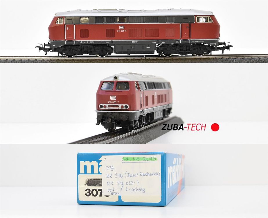 Märklin 3075 Diesellok BR 216 DB H0 WS (Gebraucht) in St. Gallen für CHF 61 – mit Lieferung auf ...