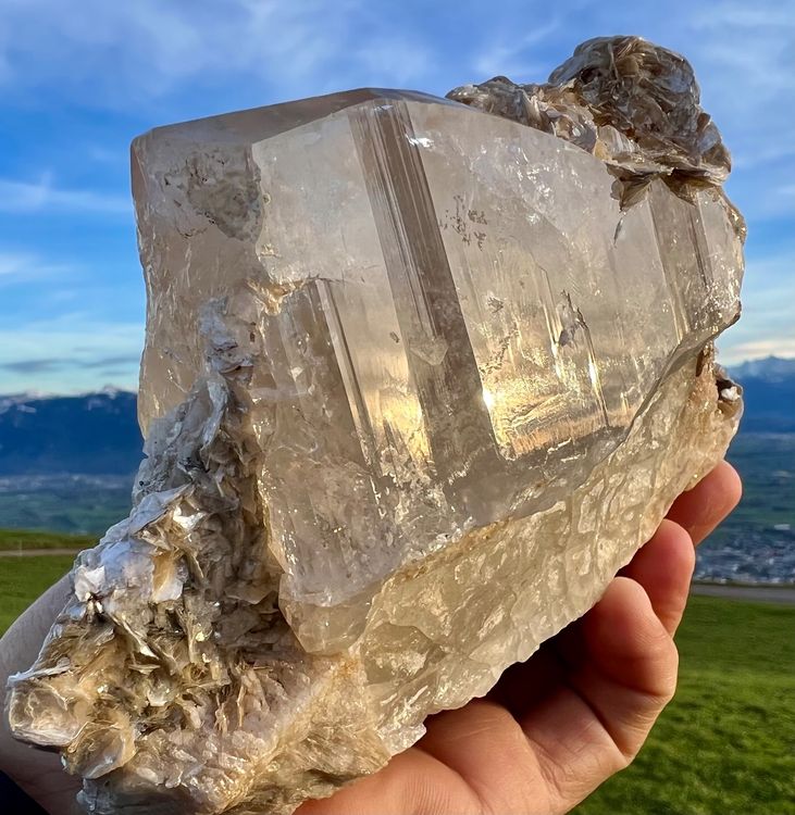 Topas mit Muskovit, Museumsstufe (Neu und originalverpackt) in Rheineck ...