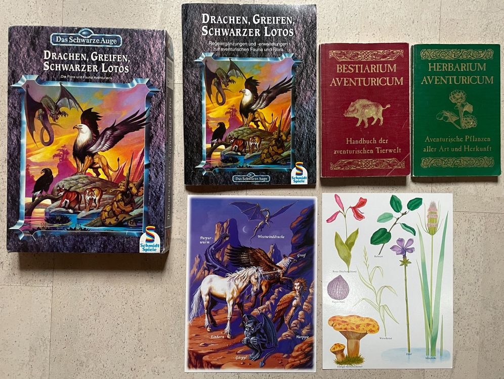 DSA - Drachen, Greifen, Schwarzer Lotos - Box *rar* | Kaufen auf Ricardo