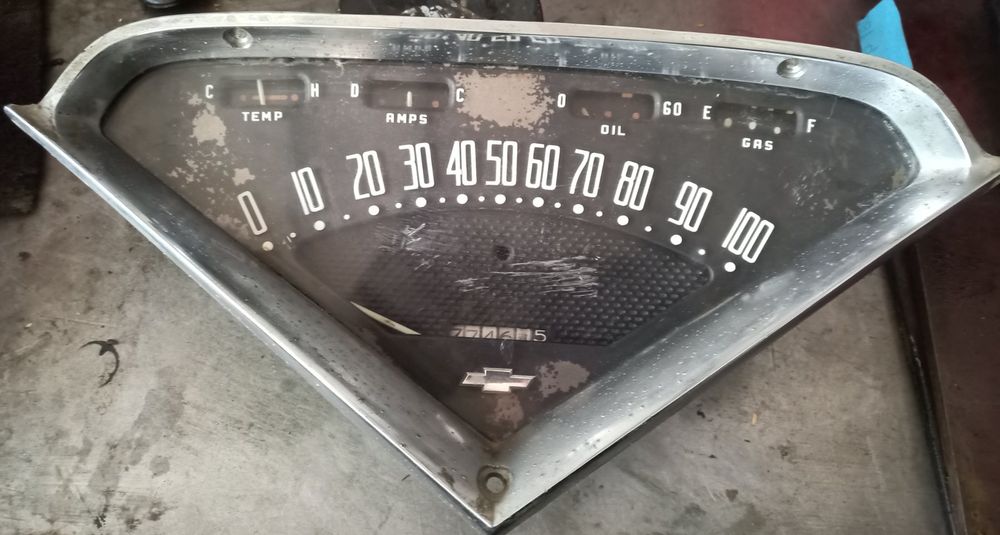 Chevrolet Pickup Tacho, Speedometer, 1955-1959 | Kaufen auf Ricardo