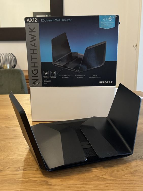 NETGEAR RAX120 Nighthawk AX12 12-Stream Wi-Fi 6 (Gebraucht) in Renens ...