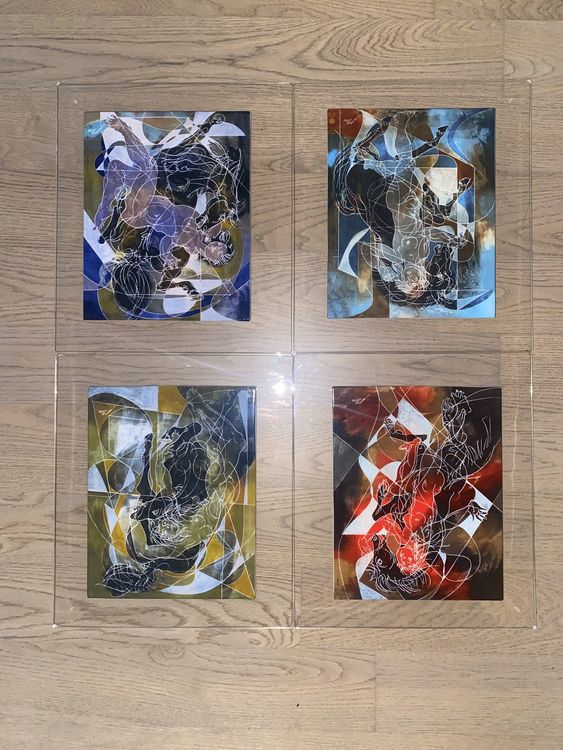 Hans Erni Kollektion «Die vier Elemente» (Gebraucht) in Zürich für CHF 160 – mit Lieferung auf ...