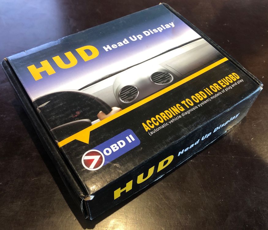 5.5" Head-up-Display HUD Auto - Camper OBD2 EOBD NOVP | Kaufen auf Ricardo