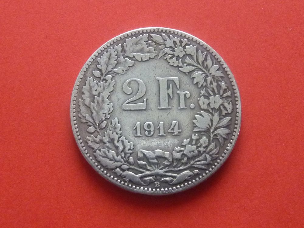 2 Fr. 1914 Ungereinigt | Kaufen auf Ricardo