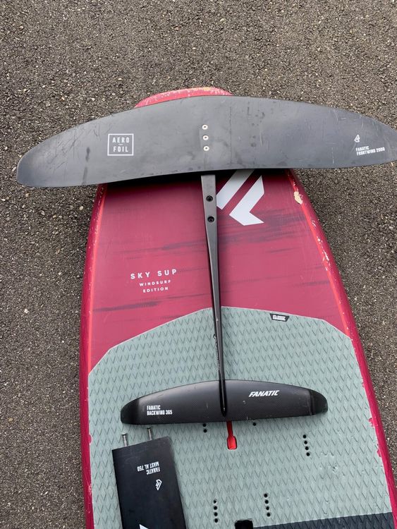 Fanatic Wing Foil Board 6.11, AeroFoil 2000, Duotone Wing 5m | Kaufen ...