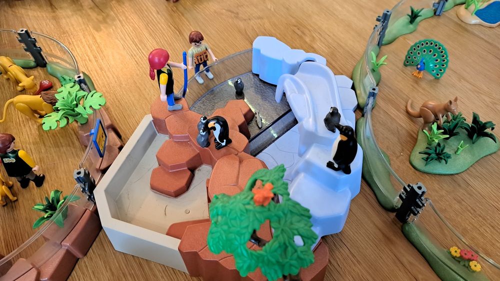 Playmobil Tierpark / Zoo 4850 + 4852 mit Aquarium 9060 | Kaufen auf Ricardo