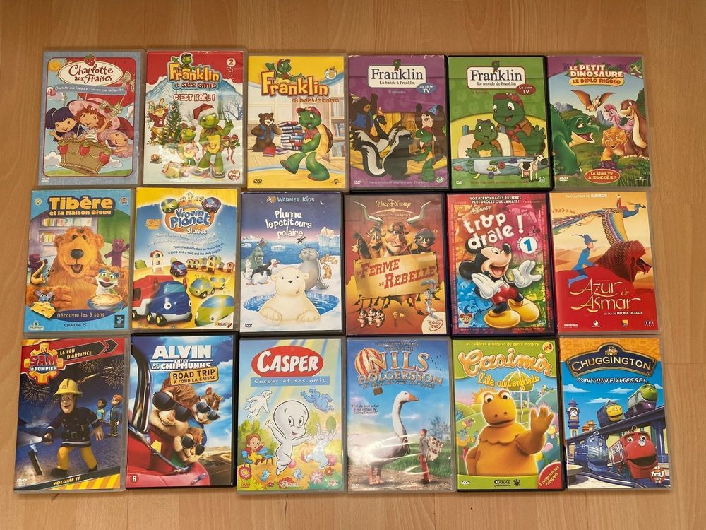 Lot de dessins animés 20 DVDs | Acheter sur Ricardo