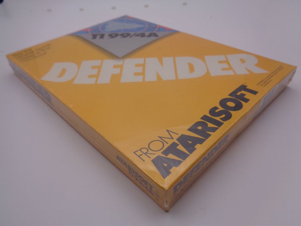 TI99/4A -- DEFENDER (ATARISOFT) #NOS #SEALED (Neu und originalverpackt ...