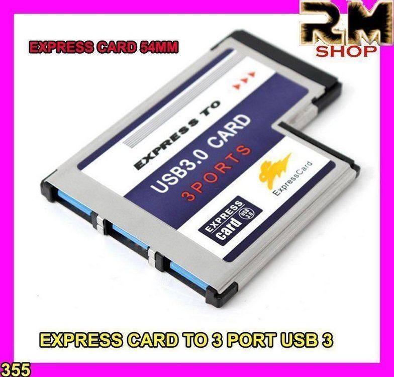 Expresscard 54mm to USB 3.0 HUB | Kaufen auf Ricardo