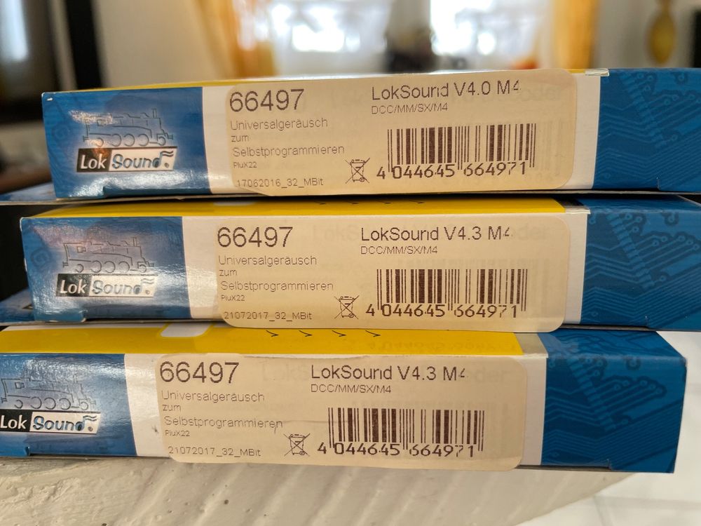 3x Esu loksound V4.0 3 M4 (Neu und originalverpackt) in Winterthur für CHF 229.95 – mit ...