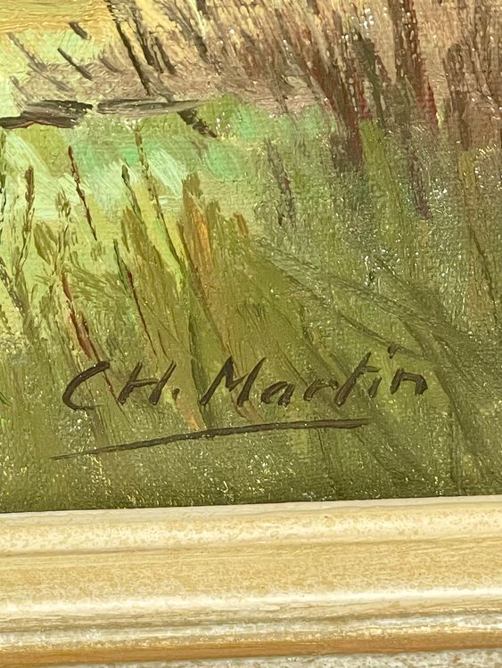 Grosse Landschaft Gemälde Signiert CH.Martin (Gebraucht) in Root für CHF 10 – mit Lieferung auf ...