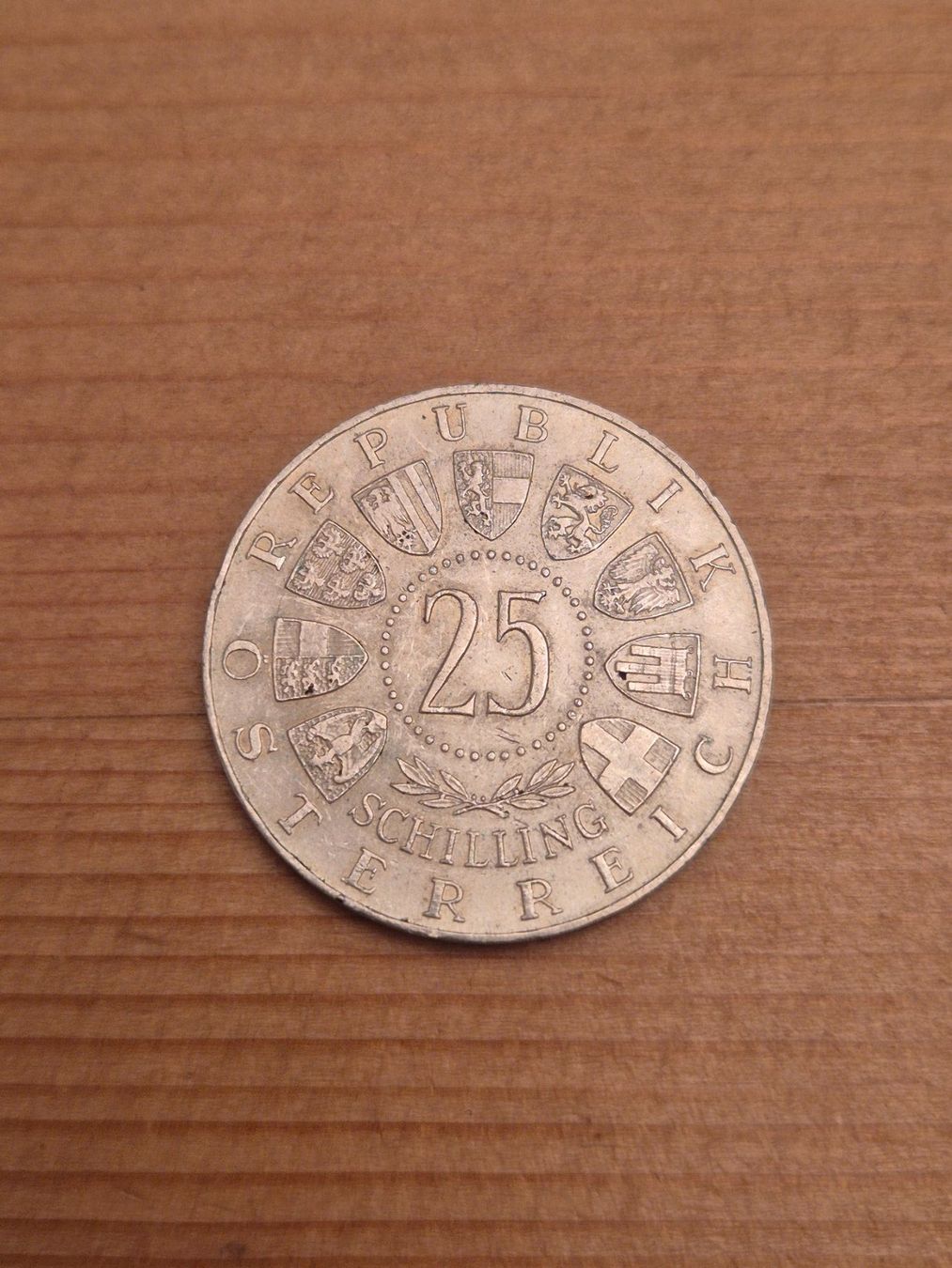 AT 25 Schilling 1957 Silber Zustand gemäss Bilder (Gebraucht) in ...