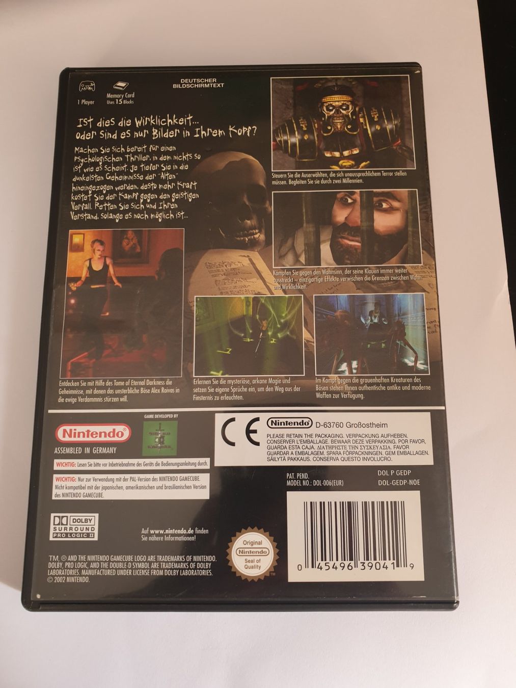 Eternal Darkness PAL DE / Nintendo Gamecube (Gebraucht) in Rain für CHF ...