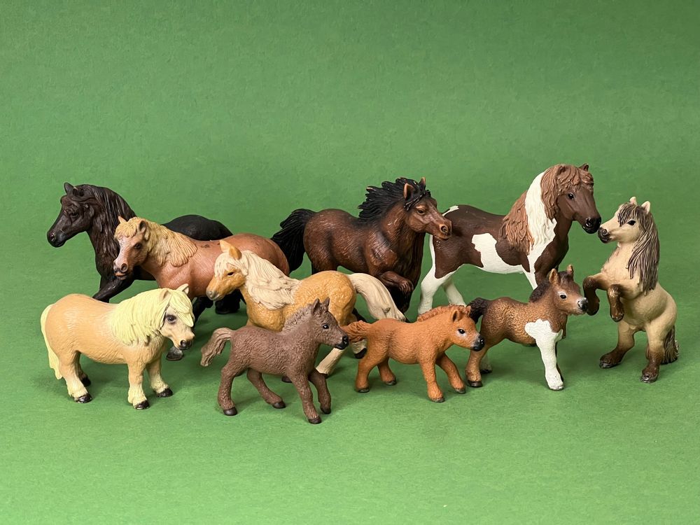 10 Schleich Pony Shetty Pferde Pferd (Gebraucht) in Ennetbaden für CHF ...