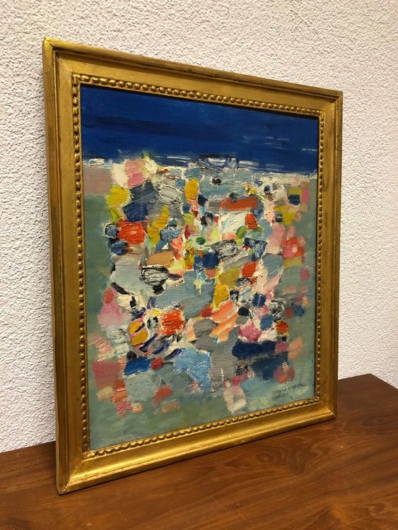 Gérard DIAZ (1938), starkes Original Ölgemälde! signiert (Gebraucht) in ...