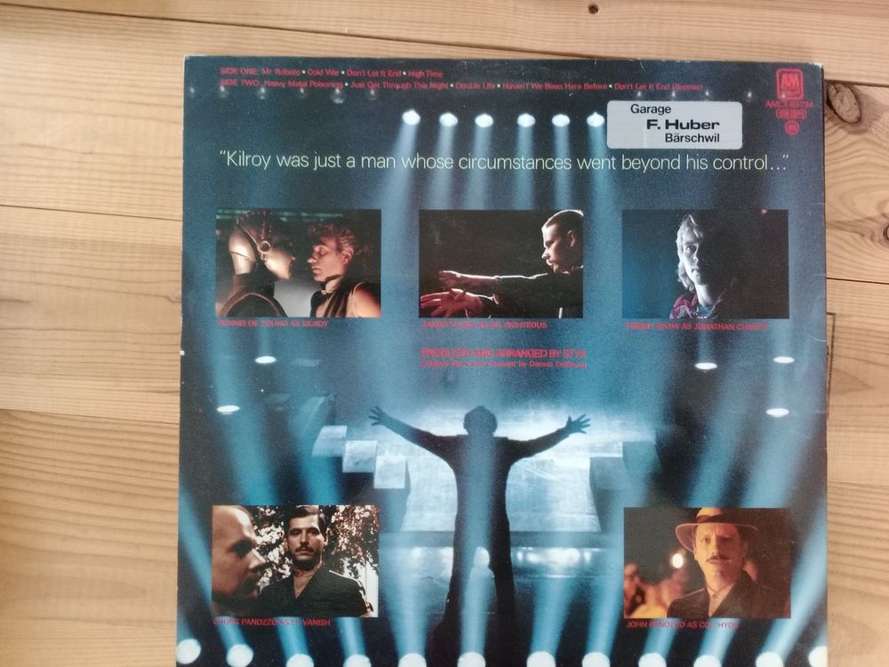Original Vinyl Schallplatte - Styx - Kilroy Was Here! (1983) (Gebraucht ...
