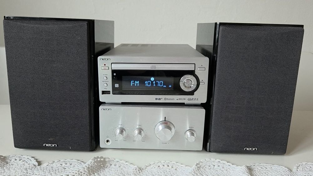 Neon Micro Hi-Fi Anlage: Tuner DAB / UKW ect., CD-Player, B (Gebraucht ...