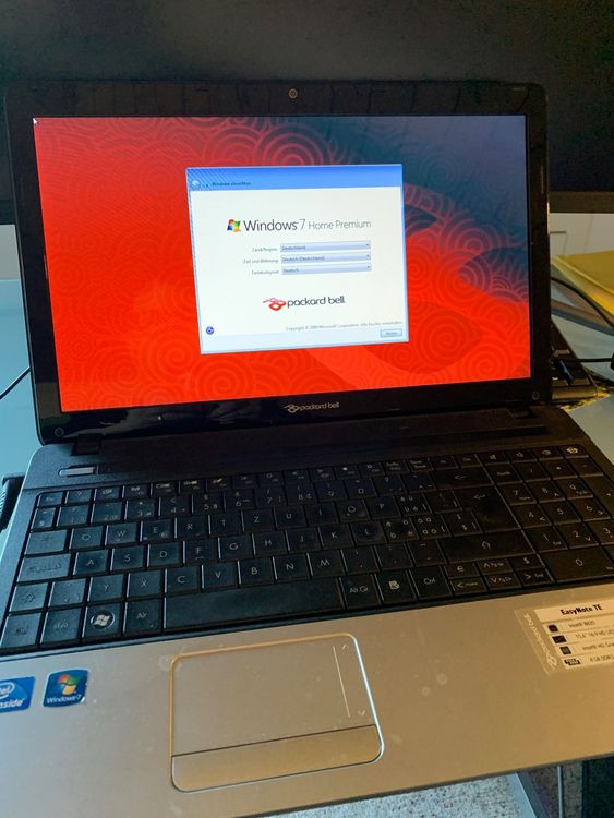Laptop Packard Bell EasyNote TE (zurückgesetzt) | Kaufen auf Ricardo