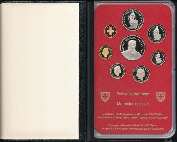 Münzsatz 1983 PP (Neu (gemäss Beschreibung)) in Obfelden für CHF 29 – mit Lieferung auf Ricardo ...