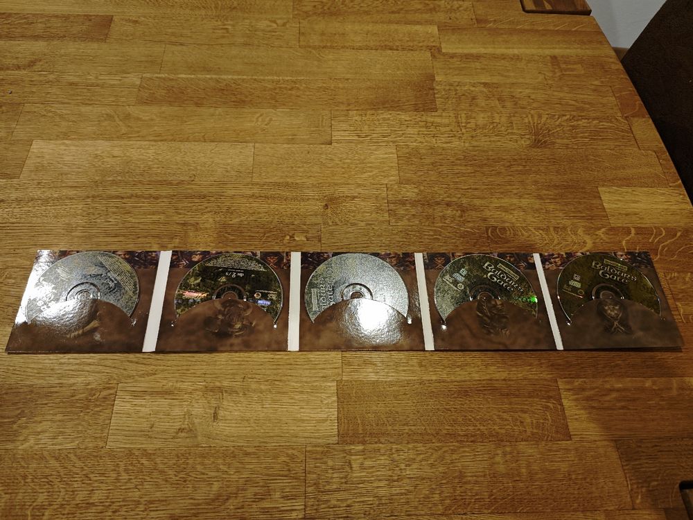 Baldur's Gate PC Game - 5 CD-ROM (Gebraucht) in Wittenbach für CHF 5 ...