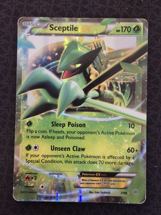 Sceptile EX 7/98 ⭐️ Rare Holo Pokémon Card (Gebraucht) in Losone für ...