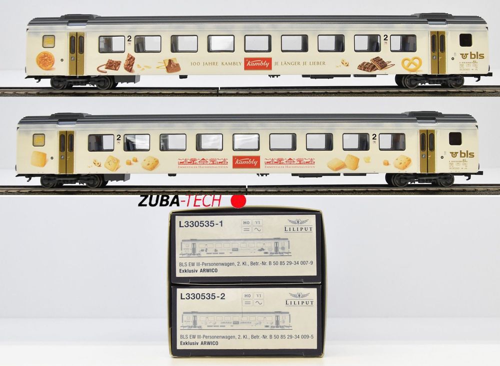 Liliput 330535 EW III Personenwagen Kambly SBB H0 GS OVP | Kaufen auf Ricardo