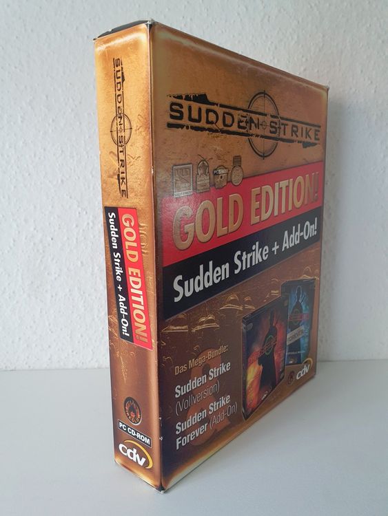 PC Game Sudden Strike (2000) Gold Edition Big Box (Gebraucht) in ...