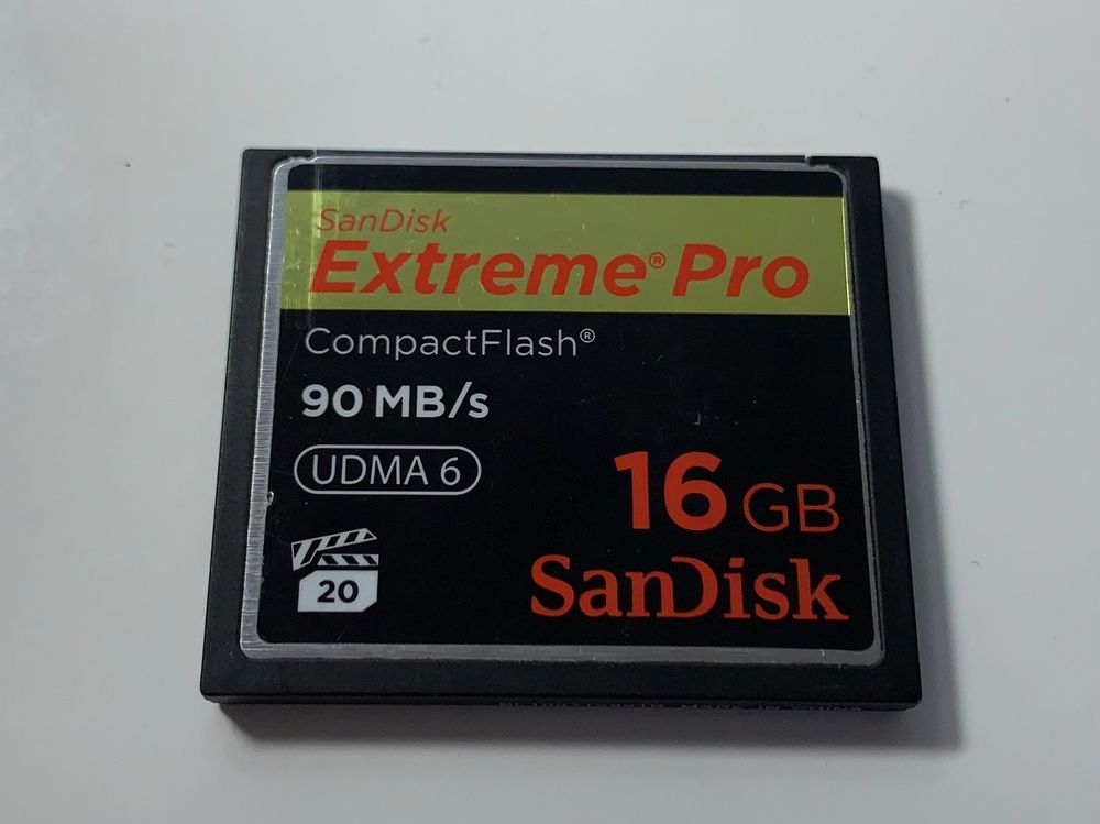 Sandisk Extreme Pro CompactFlash (CF) 16 GB #2 (Gebraucht) in St-Brais ...