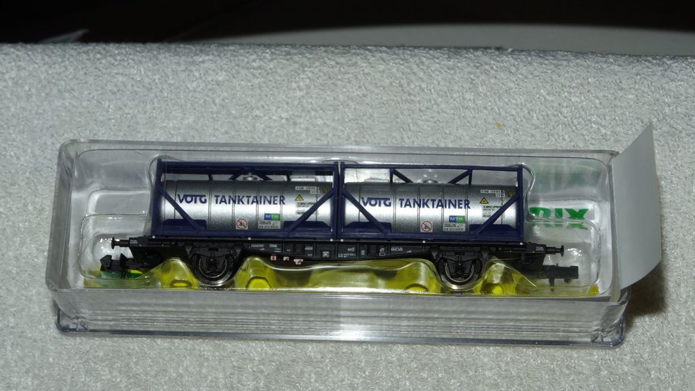 Trix 15289, Tankcontainer, Taschenwagen, Containerwagen, NEU (Neu und ...