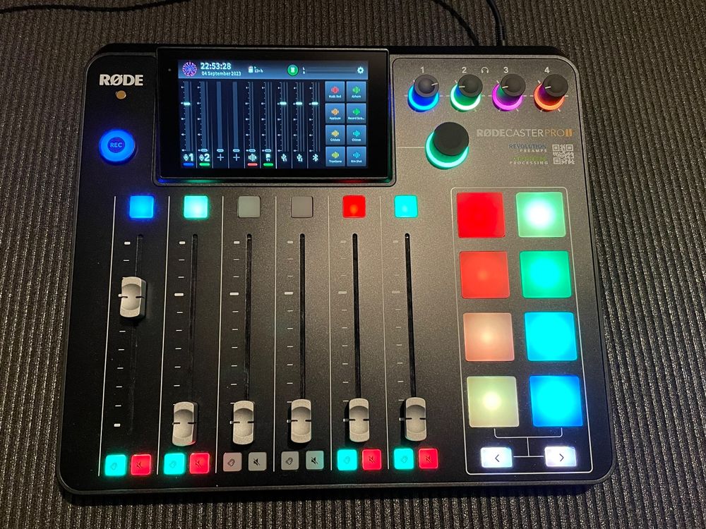 Rode Rodecaster Pro II + clear cover | Kaufen auf Ricardo