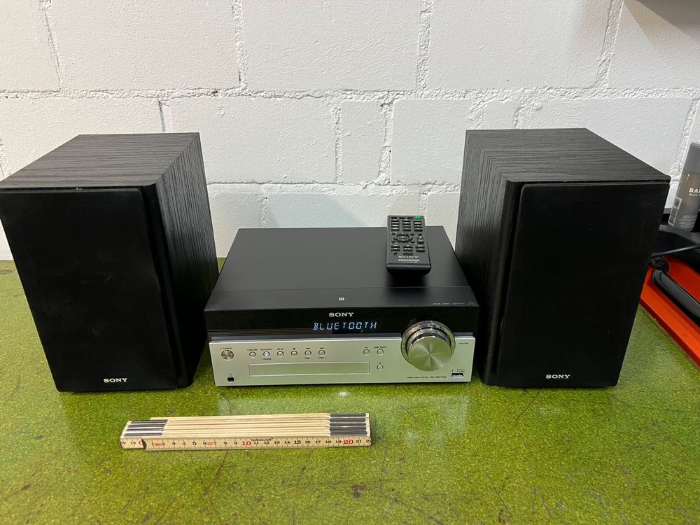 Mini Stereoanlage Sony Compact Disc Receiver HCD-SBT 100B (Gebraucht ...
