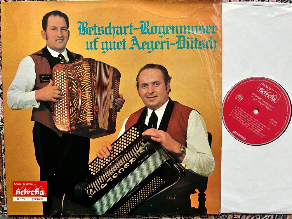 BETSCHART-ROGENMOSER – Uf Guet Aegeri-Dütsch - ♪ GEWASCHEN ♪ | Kaufen ...