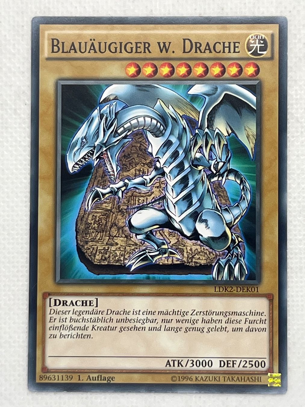 Yu-Gi-Oh! - Blauäugiger weisser Drache - LDK2-DEK01 (Gebraucht) in ...