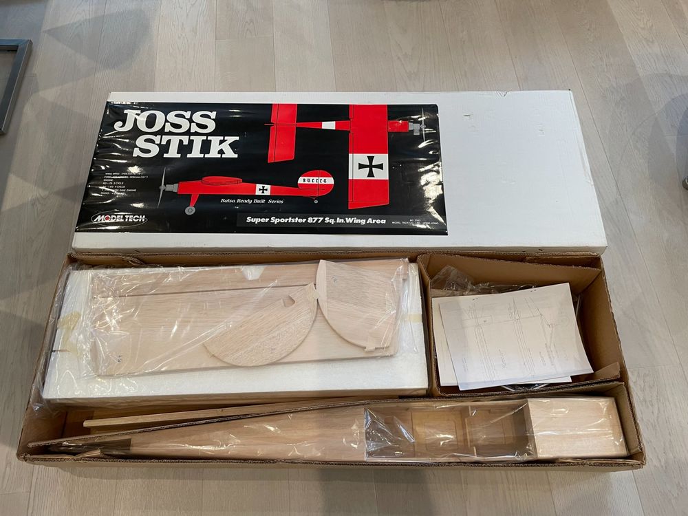 JOSS STICK ARC MODELLFLUGZEUG BAUSATZ VON MODEL TECH 170cm (Neu und ...