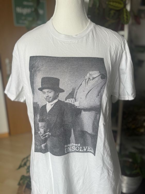 Buzzfeed Unsolved Tshirt weiss, Merch S (Gebraucht) in Rümlang für CHF ...