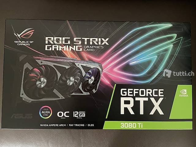 ASUS ROG RTX 3080 TI 12GB | Kaufen auf Ricardo