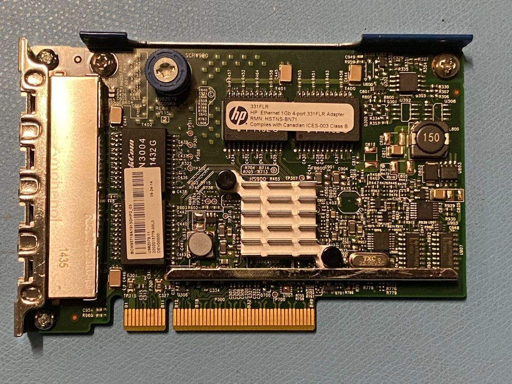 HP 331FLR 4-Port FlexibleLom 1Gb Ethernet Card (Gebraucht) in ...