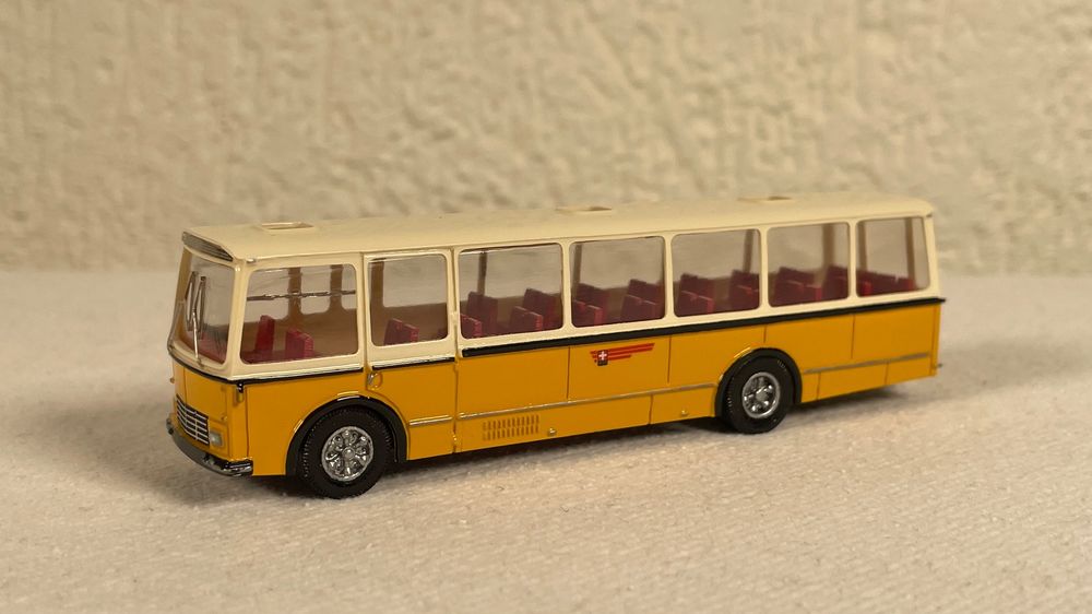 HB-Modell - FBW 50U Schweizer Postauto - 1:87 (Neu und originalverpackt) in für CHF 130 – mit ...
