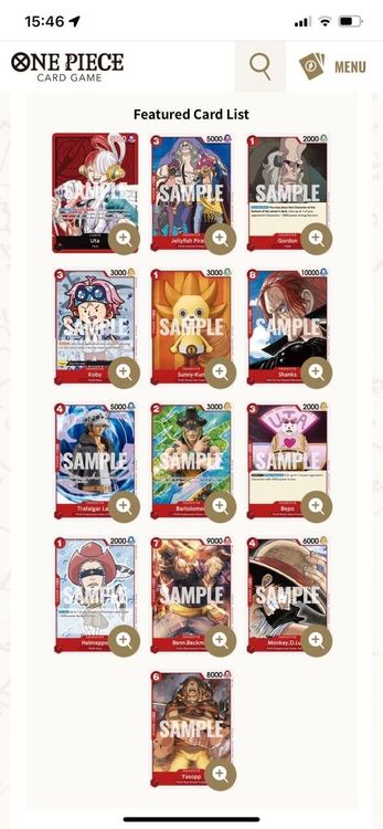 ONE PIECE CARD GAME TCG FILM RED UTA PROMO DECK SEALED (Neu und ...