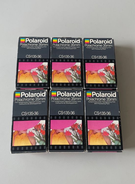 6x Polaroid Polachrome 35mm (Gebraucht) in Orsières für CHF 130 – mit ...