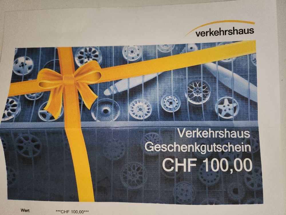 Verkehrshaus Gutschein CHF 100.- (Neu und originalverpackt) in Villmergen für CHF 69 – mit ...